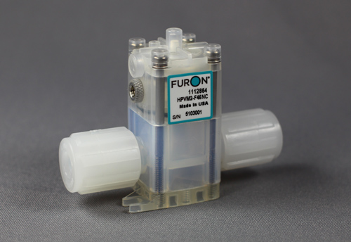 Furon® HPVM Valve - Pneumatically Actuated 2-Way Diaphragm Valve (¼ ...