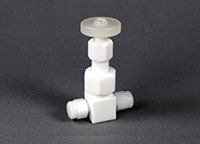 Furon® Metering Plug Valve - Manually Actuated Multi-Turn (1/16 Inch ...